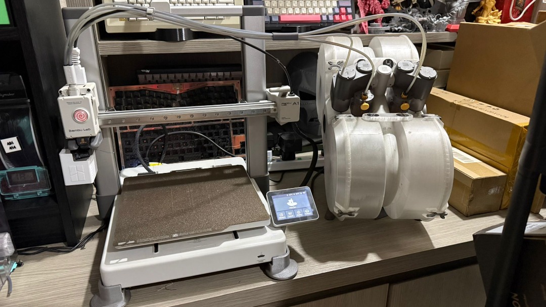 Bambu Lab A1 Combo with 3d printed mods, Computers & Tech, Printers ...