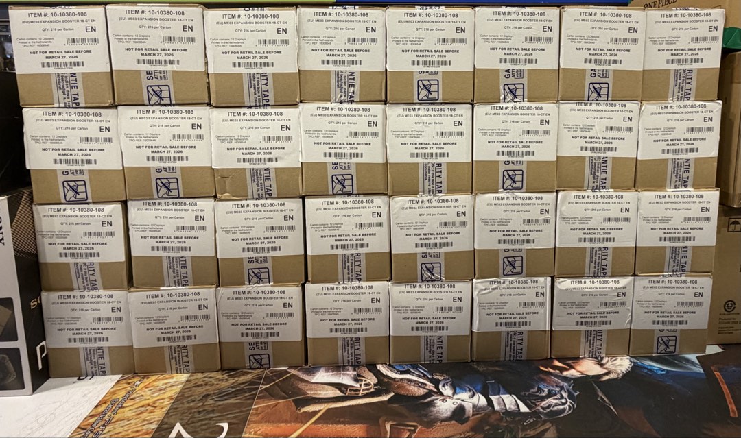 [Sealed Case] TCG Pokemon ME-03 Perfect Order 18CT Half Booster Box ...