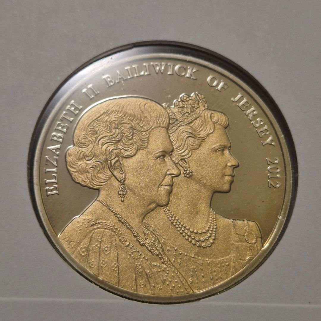 2012 Bailiwick of Jersey Great Britain Queen Elizabeth II Diamond ...