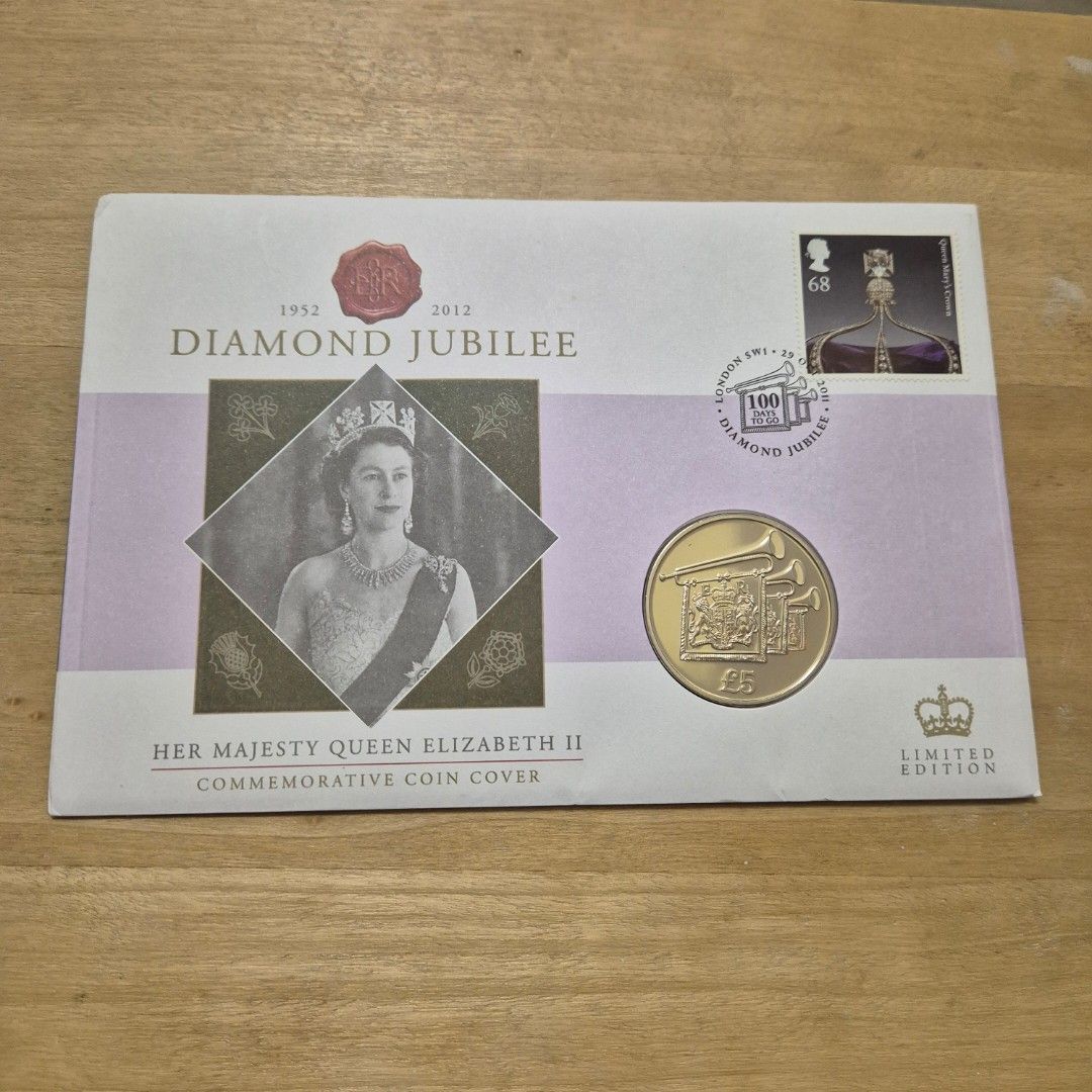 2012 Bailiwick of Jersey Great Britain Queen Elizabeth II Diamond ...