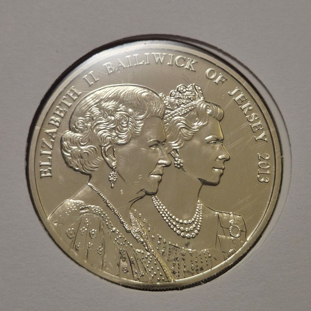 2013 Bailiwick of Jersey Great Britain Queen Elizabeth II Diamond ...