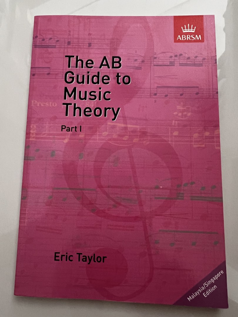 AB Guide to Music Theory Part 1 - Eric Taylor, Hobbies & Toys, Music ...