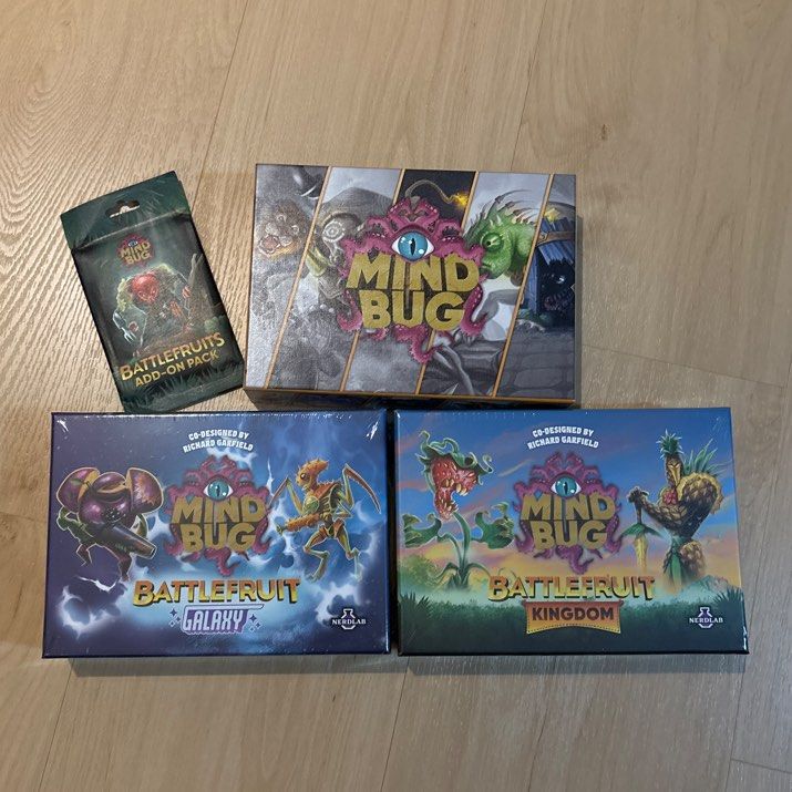 Battlefruit Mind Bug Board Game Bundle, Hobbies & Toys, Toys & Games on ...