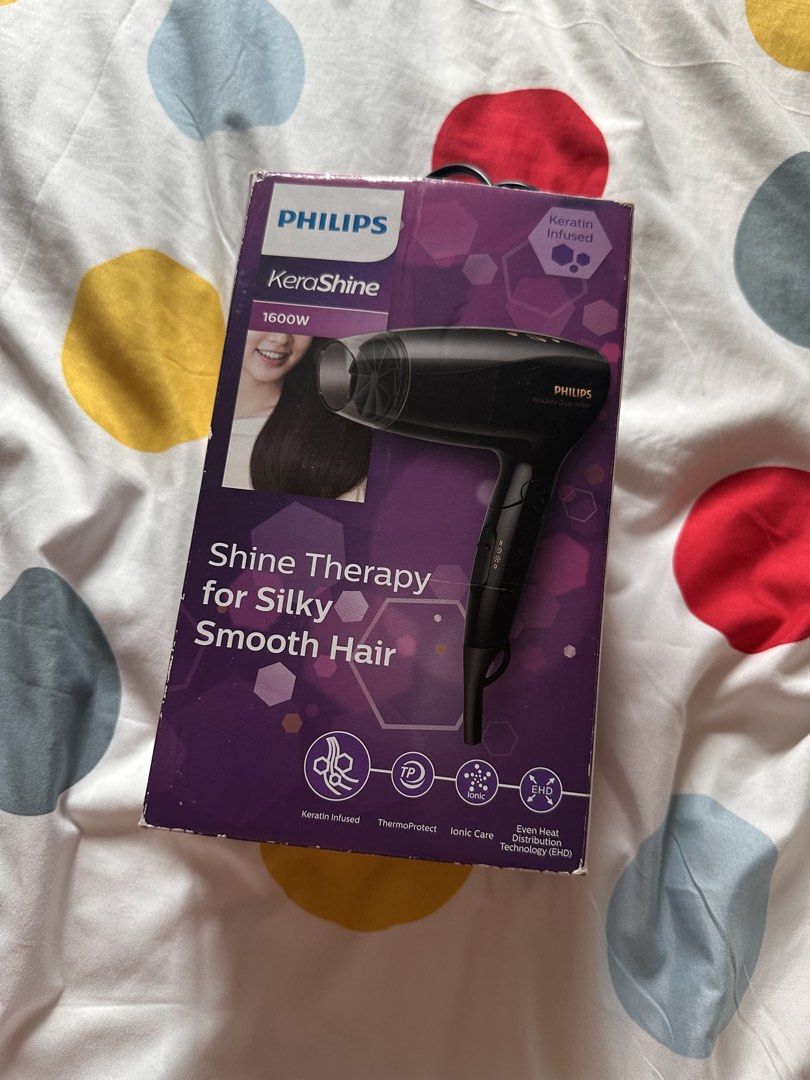 Philips KeraShine 1600W Hair Dryer, Beauty & Personal Care, Hair ...