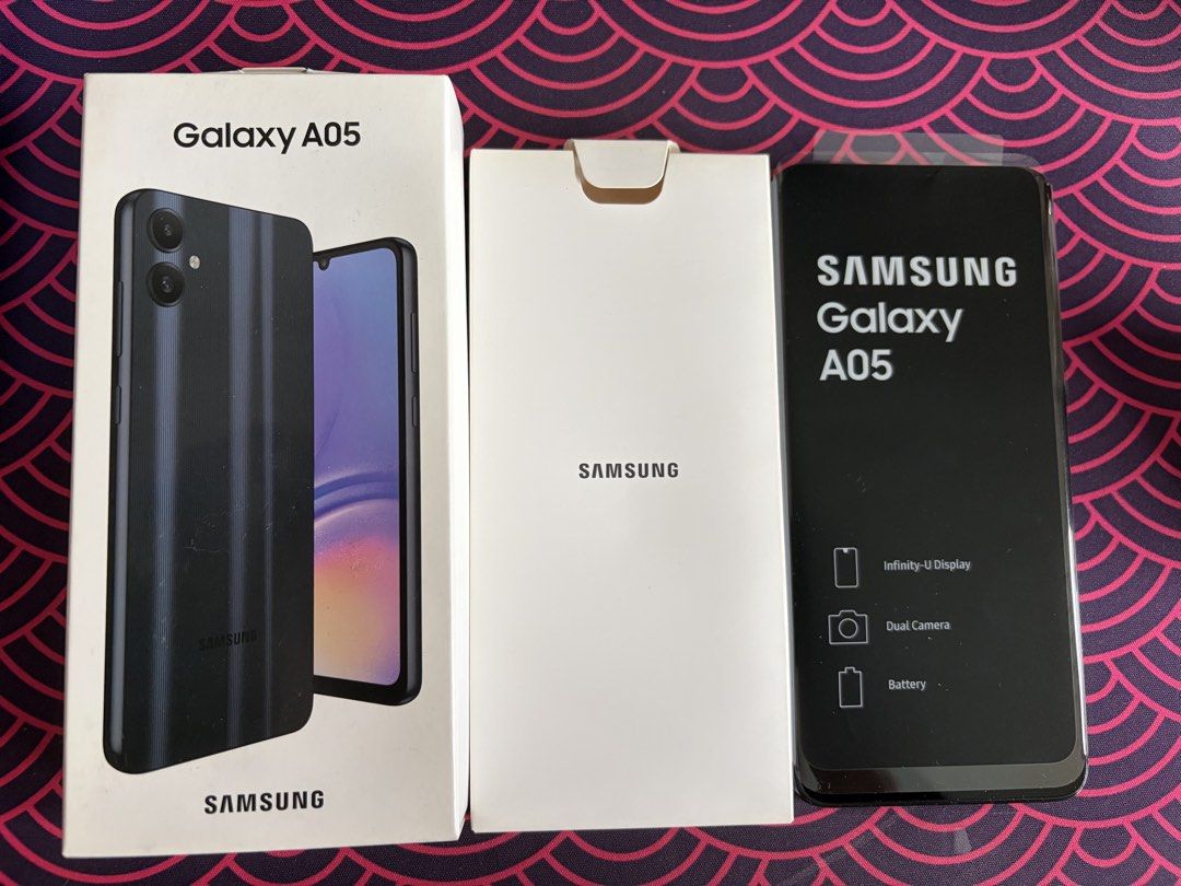 Samsung Galaxy A05 128GB Black, Mobile Phones & Gadgets, Mobile Phones ...