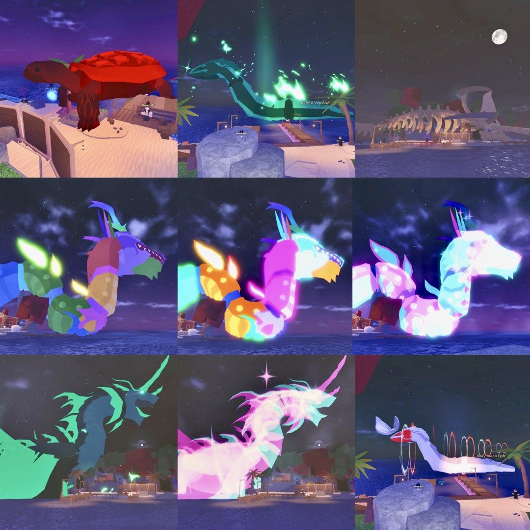(UPDATED 17 APRIL) FISCH RAINBOW | SHAMROCK | WYVERN | SKELETAL ...