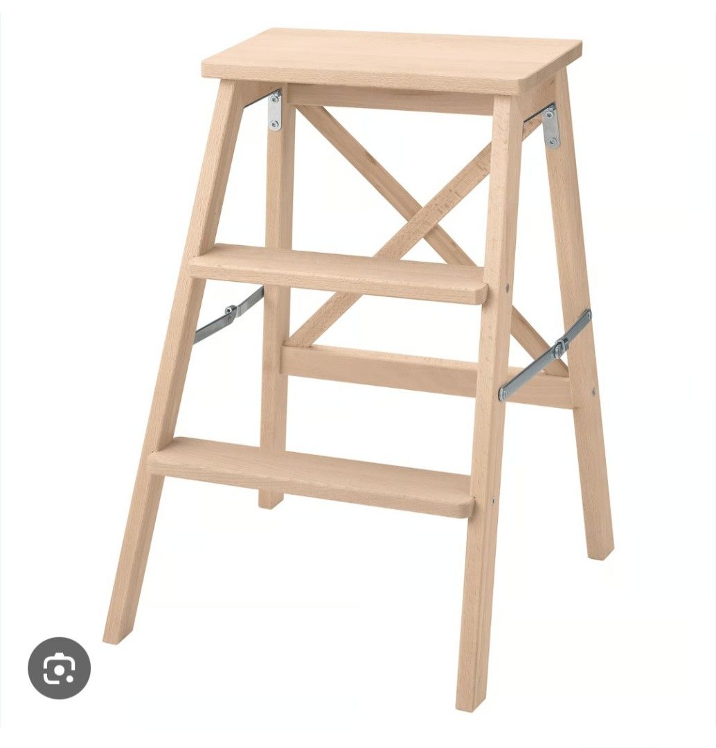 Wooden ladder, Furniture & Home Living, Furniture, Chairs on Carousell