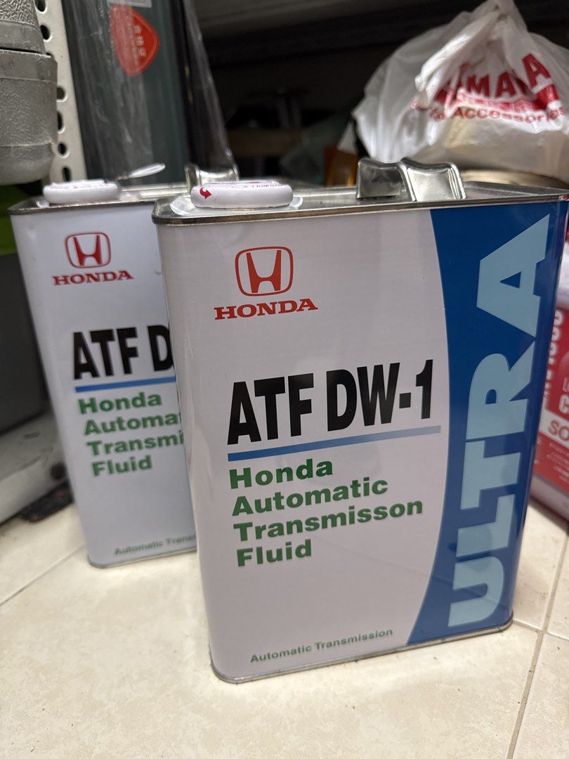 Honda ATF DW-1 Automatic Transmission Fluid - 4 Liters, Car Accessories ...