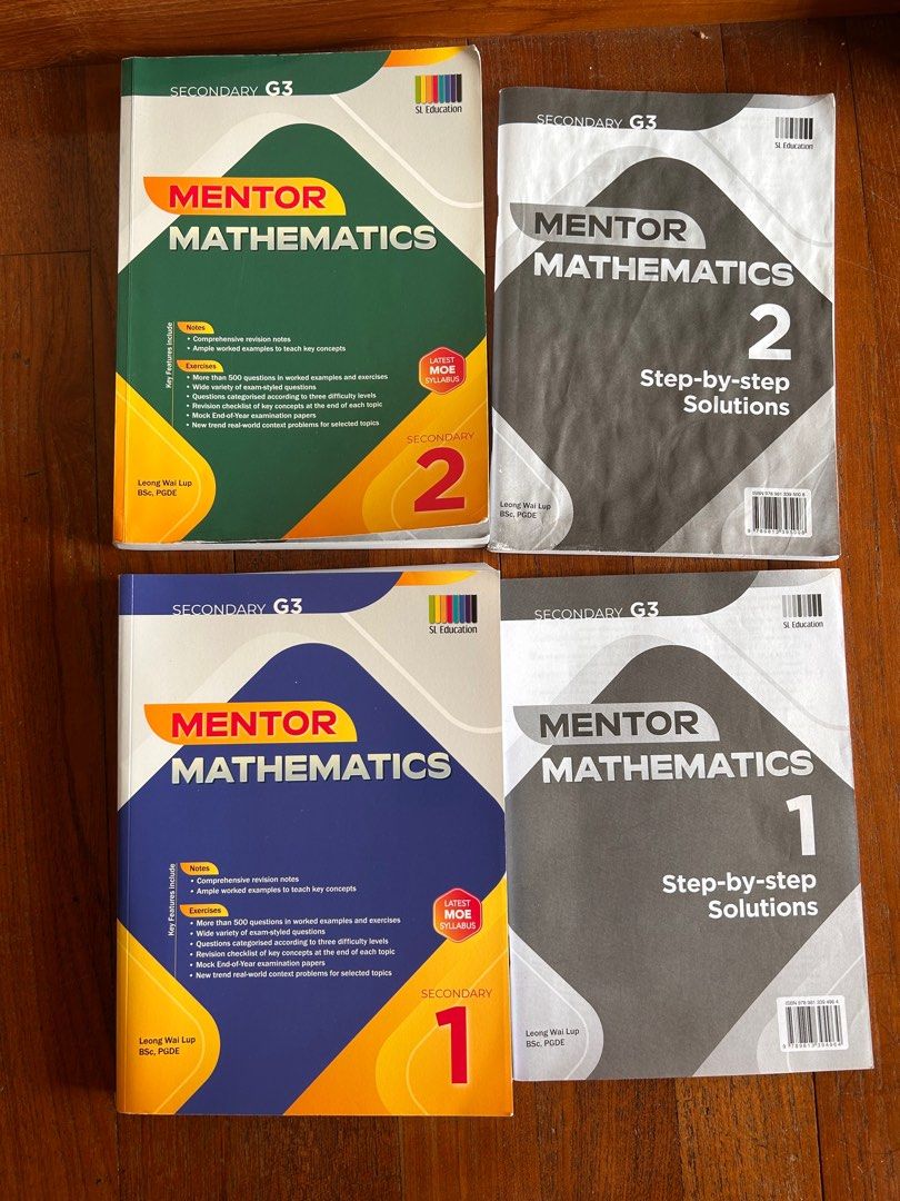 Mentor Mathematics (Sec 1 & 2), Hobbies & Toys, Books & Magazines ...