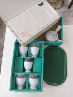 🔥Sale! 1set (7pc) Ceramic Tea-Coffee Cups & Saucer with Spoon and ...