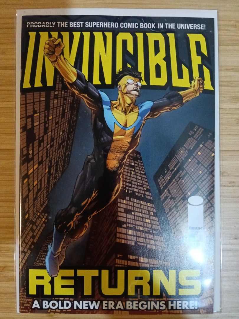 🔑 Invincible Returns #1 Facsimile (1st appearance Grand Regent Thragg ...