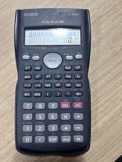 Blue Casio fx-82ES Calculator | Fully Functional, Hobbies & Toys ...