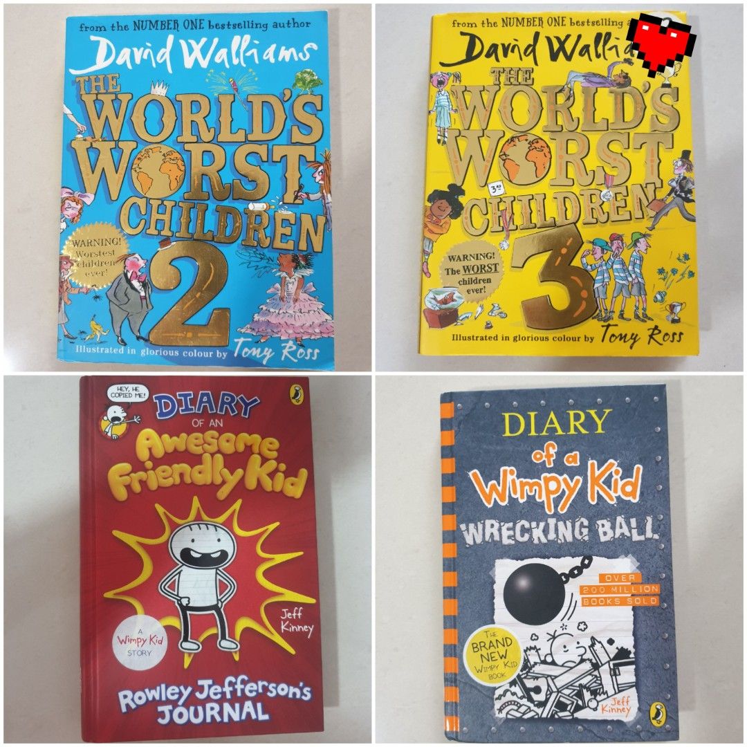 Children's Books - David Walliams, Rachel Renee Russell, Jeff Kinney ...