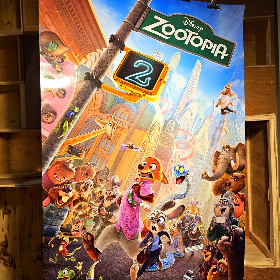 [-20%] Zootopia 2 | Original Cinema Double-Sided Theatrical Poster ...
