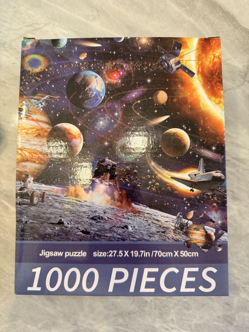 1000 pieces puzzle, Hobbies & Toys, Toys & Games on Carousell