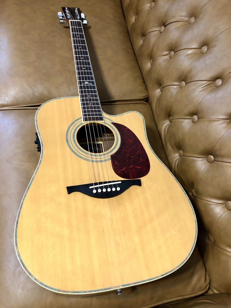 Custom Acoustic Electric Guitar, Hobbies & Toys, Musical Instruments on ...