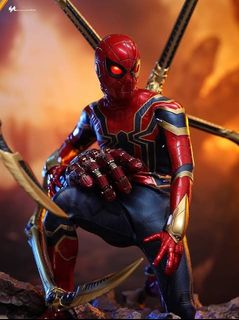 Hot Toys Iron Spider 1/6 Scale Collectible Figure, Hobbies & Toys, Toys ...