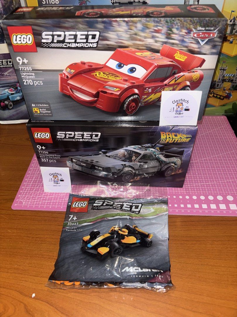 Lego Bundle! Free Polybag f1 Mclaren LEGO Speed Champions 77255 ...