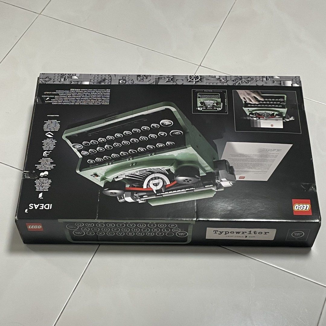 LEGO Ideas Typewriter Set, Hobbies & Toys, Toys & Games on Carousell