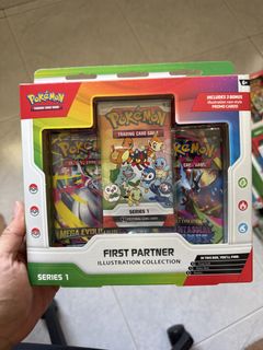 Pokemon First Partner Illustration Collection Series 1 TCG Trading Card ...