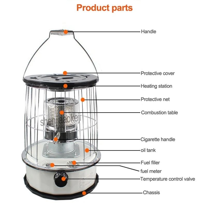 Protable heater ice fishing Camping stove Outdoor heating cooking rice ...