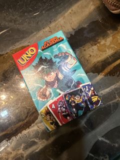 My Hero Academia UNO Card Game, Hobbies & Toys, Toys & Games on Carousell
