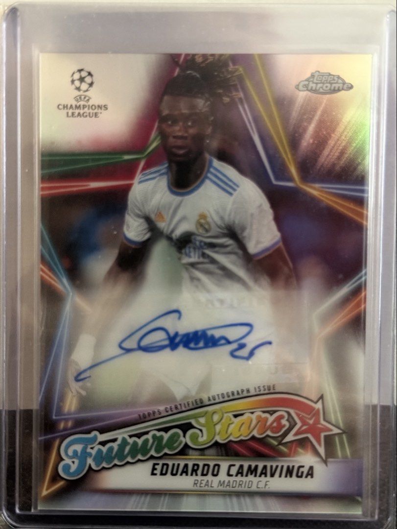 2021-22 Topps Chrome UEFA Club Competitions - Future Stars - Eduardo ...