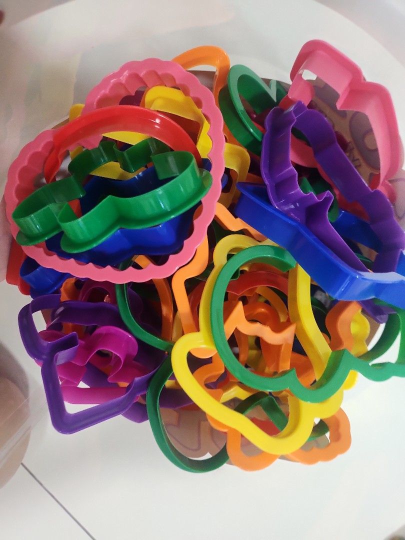 88 Cookie Cutters - Alphabet, Numbers & Shapes, Hobbies & Toys ...