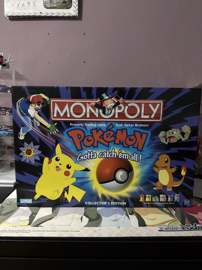 Monopoly Pokemon Collector's Edition Board Game, Hobbies & Toys, Toys ...