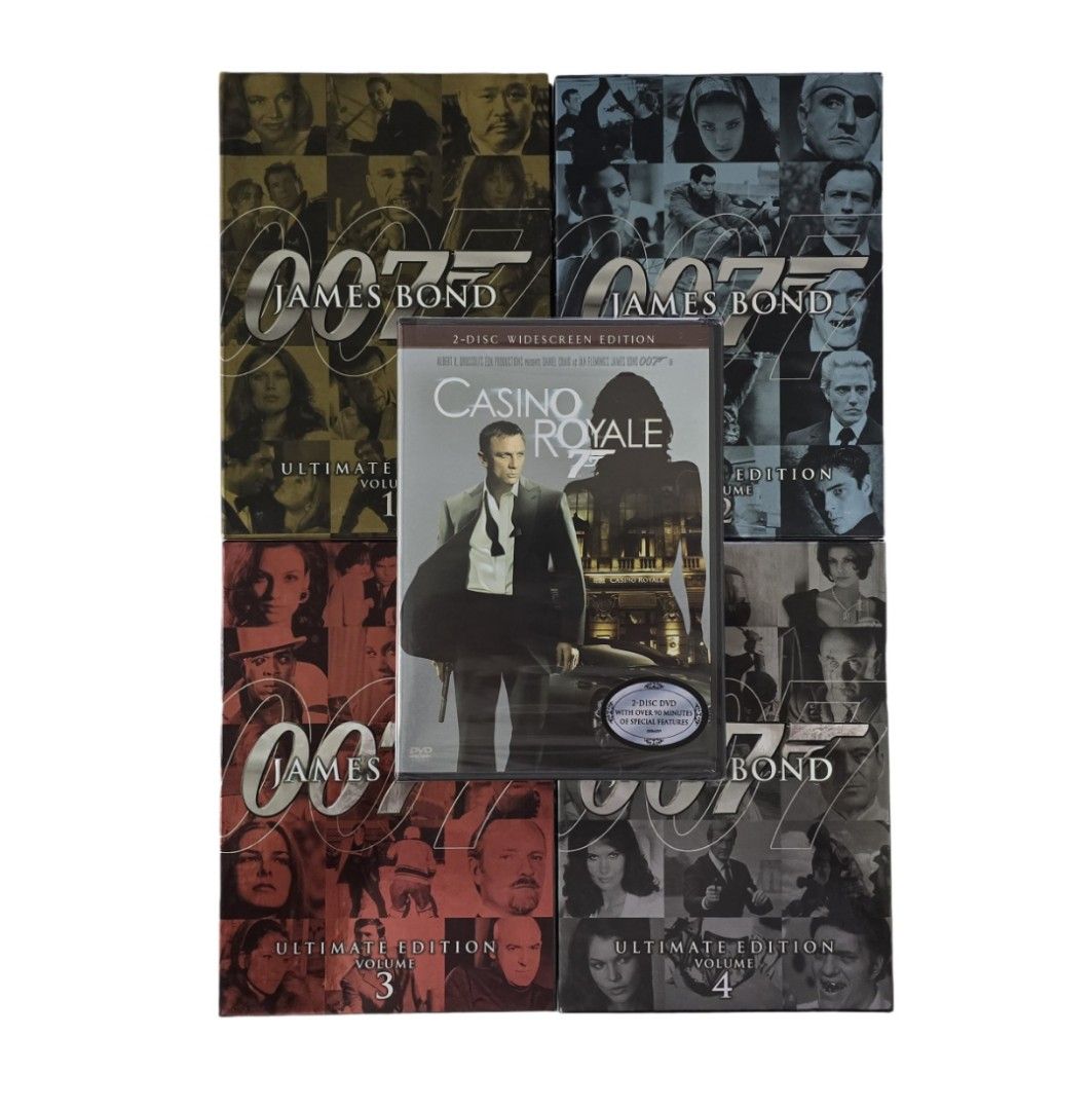 [Pre-Owned] 007 James Bond Ultimate Collection DVD Box Set, Hobbies ...