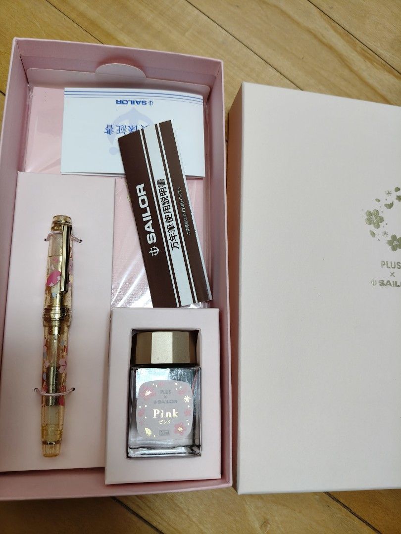 Sailor x Plus Sakura Fountain Pen - Brand New, Hobbies & Toys ...