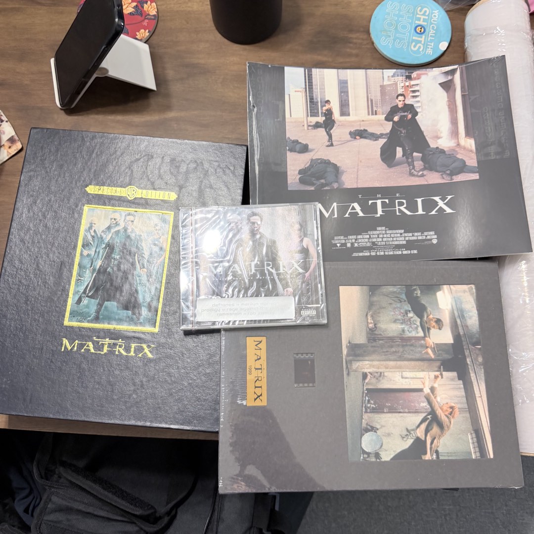 The Matrix Special Edition Box Set, Hobbies & Toys, Music & Media, CDs ...