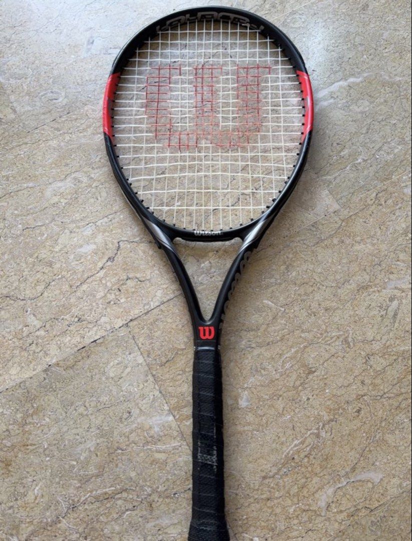 Wilson Tennis Racket, Sports Equipment, Sports & Games, Racket & Ball ...