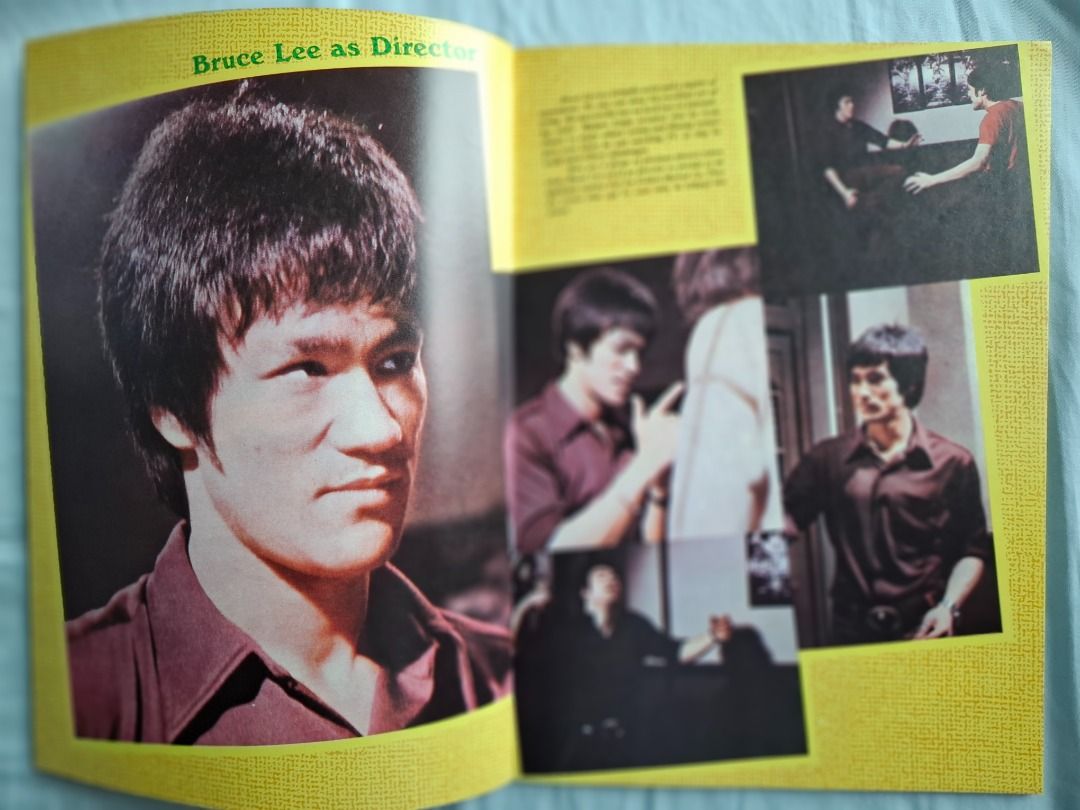 Vintage Bruce Lee Book - Reminiscence of Bruce Lee, 興趣及遊戲, 書本 & 文具, 雜誌 ...
