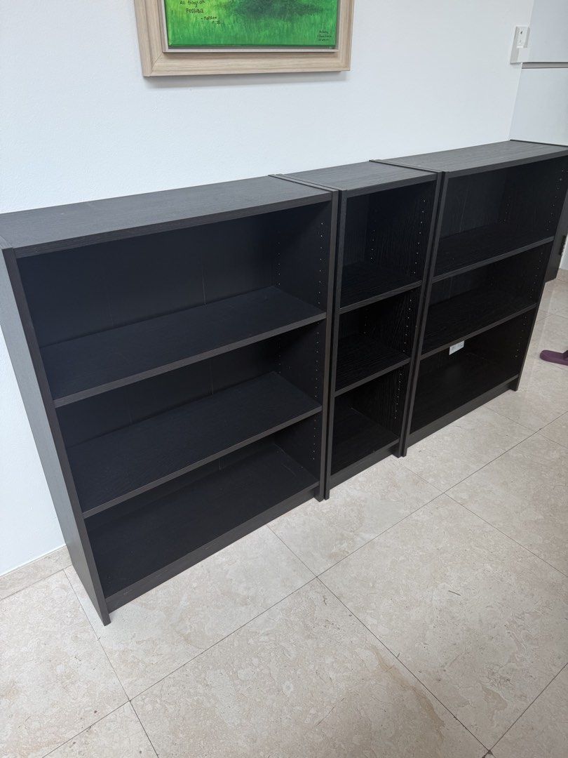 IKEA BILLY Bookshelves - Set of 2, Furniture & Home Living, Furniture ...
