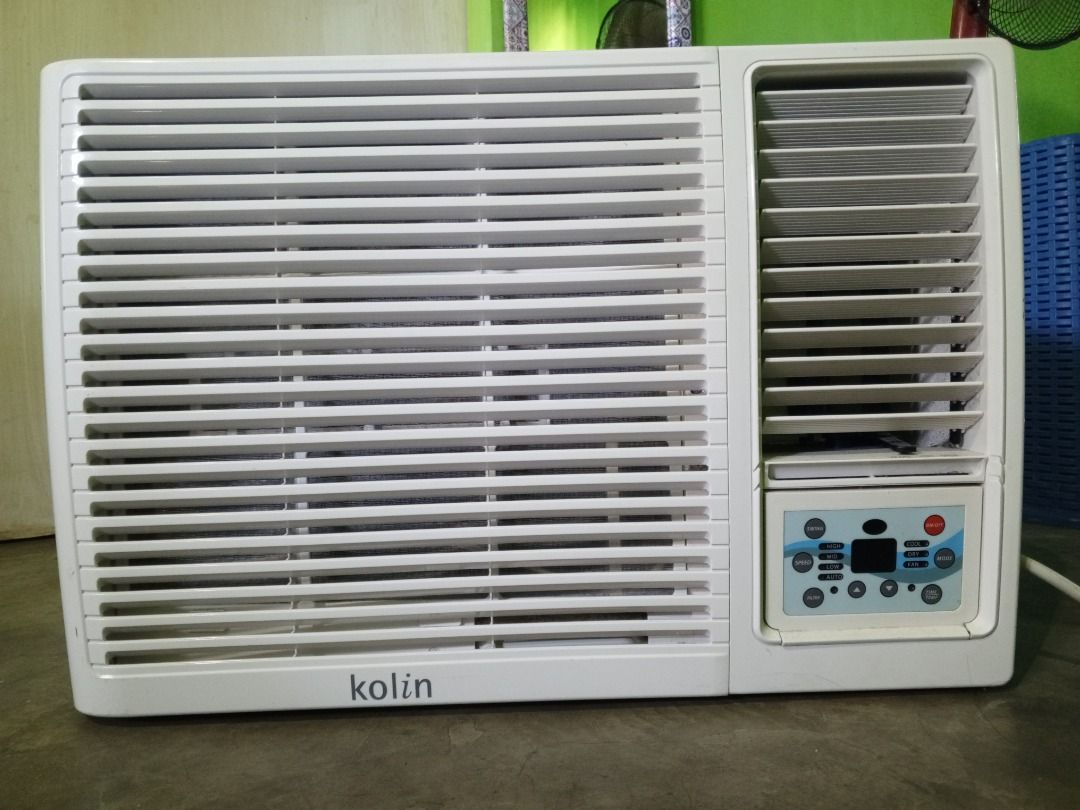 AIRCON "Kolin" Window-Type Air-Conditioner (Inverter-class/Energy-Saver ...