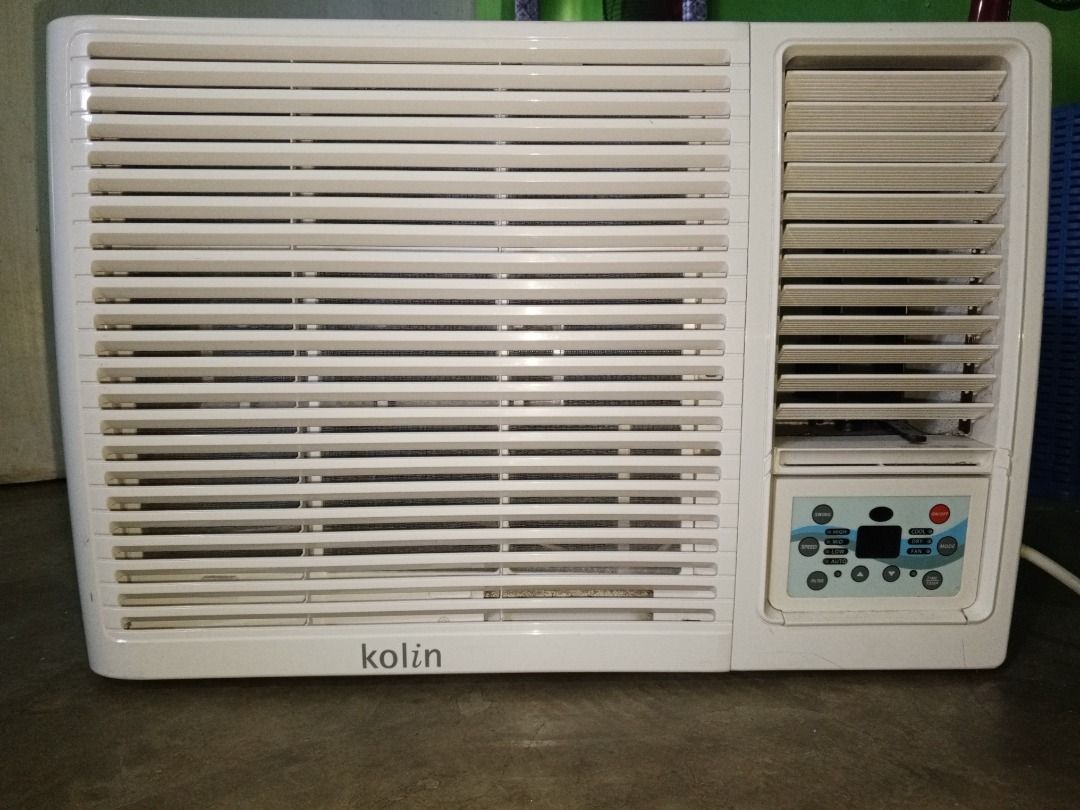 AIRCON "Kolin" Window-Type Air-Conditioner (Inverter-class/Energy-Saver ...