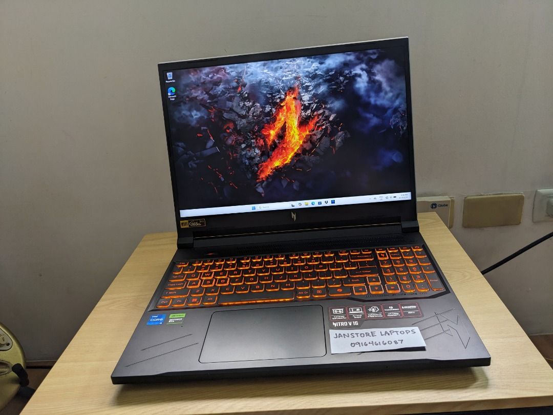 Acer Nitro V16 Core i5 14450HX 16GB Nvidia RTX4050 6GB, Computers ...