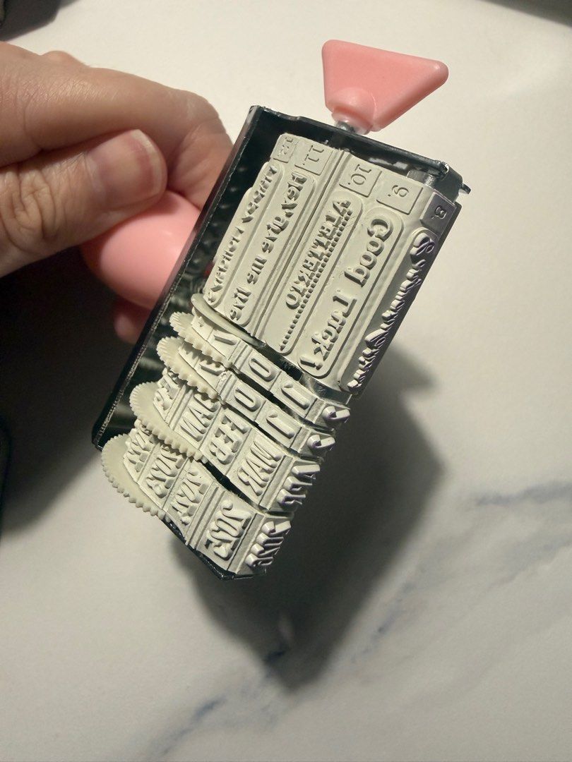 Date stamp with words up to 2030, Hobbies & Toys, Stationery & Craft ...