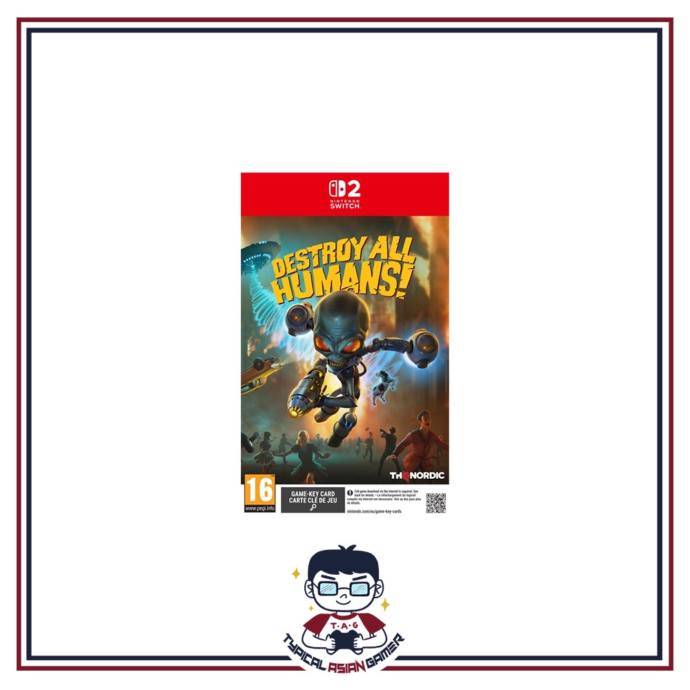 Destroy All Humans! [Nintendo Switch 2], Hobbies & Toys, Toys & Games ...
