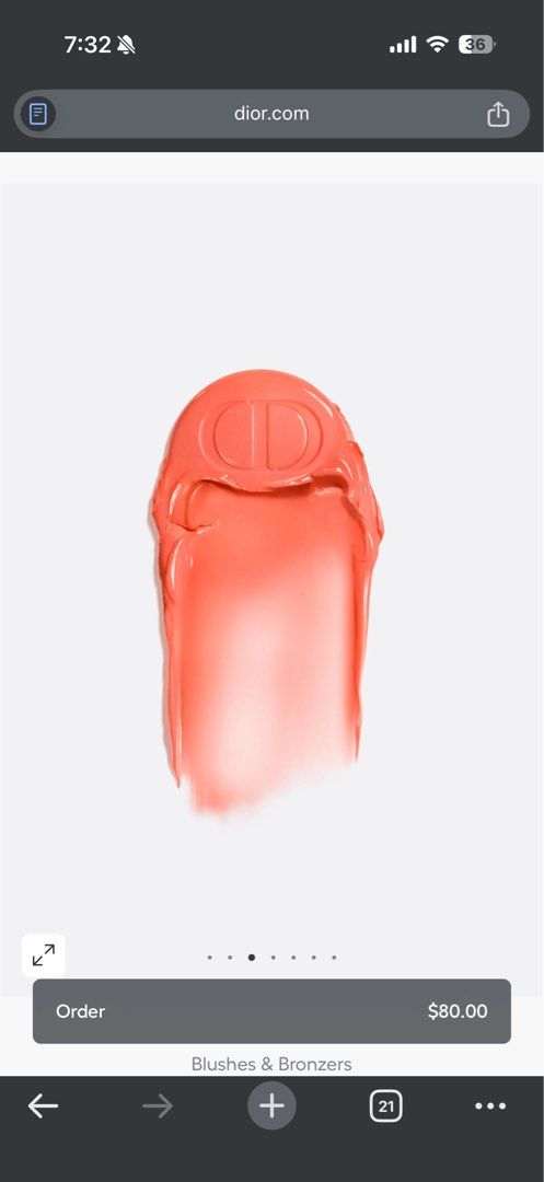 Dior Backstage Rosy Glow Stick, Beauty & Personal Care, Face, Makeup ...