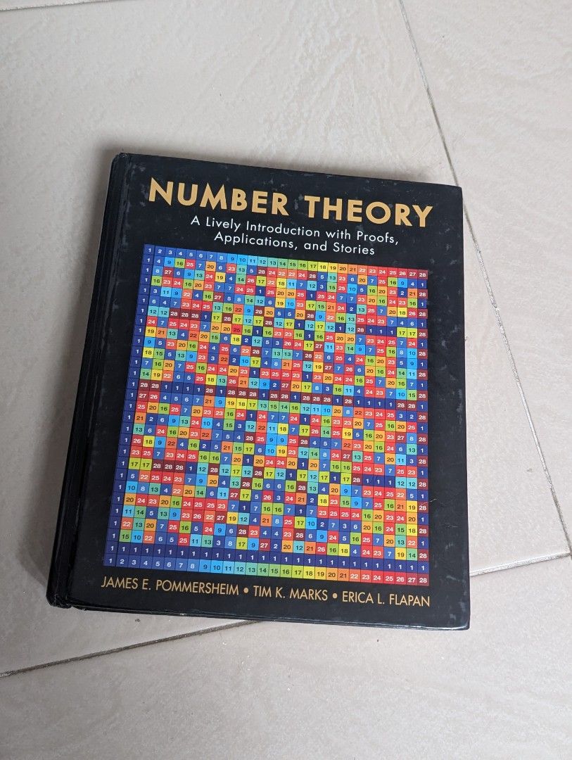 Number Theory Textbook, Hobbies & Toys, Books & Magazines, Textbooks on ...