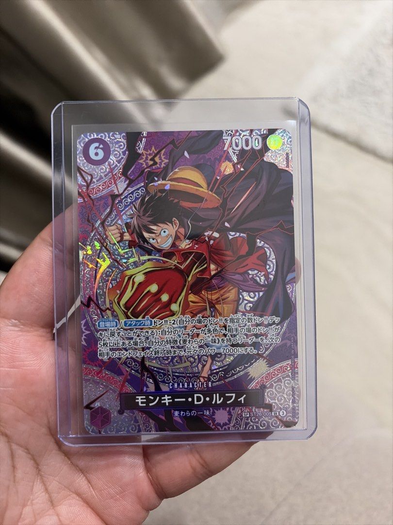 One Piece Card Game Monkey D. Luffy, Hobbies & Toys, Toys & Games on ...