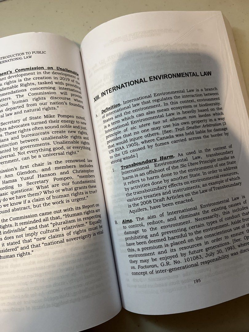 Outline Introduction to Public International Law 2022 Edition, Hobbies ...