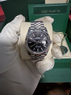 Rolex Datejust 36mm Full Gold Original, Luxury, Watches on Carousell