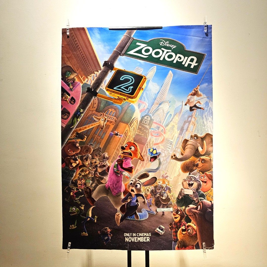 [-20%] Zootopia 2 | Original Cinema Double-Sided Theatrical Poster ...