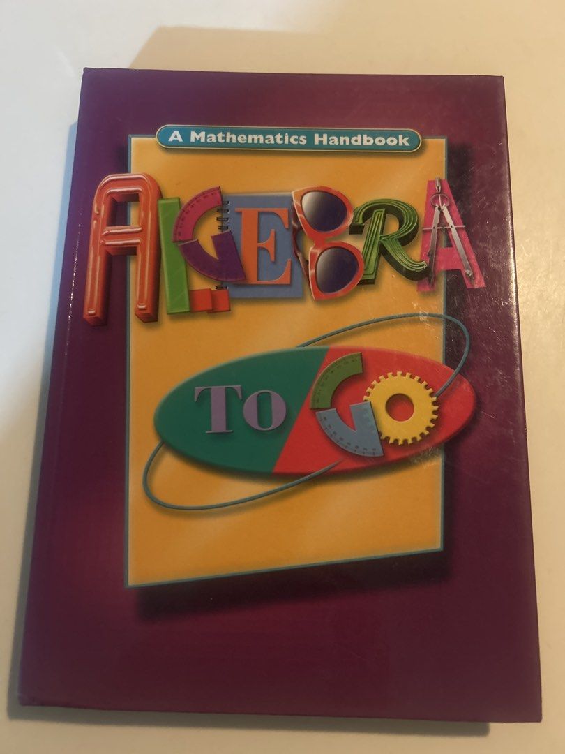 Algebra To Go Mathematics Handbook, Hobbies & Toys, Books & Magazines ...