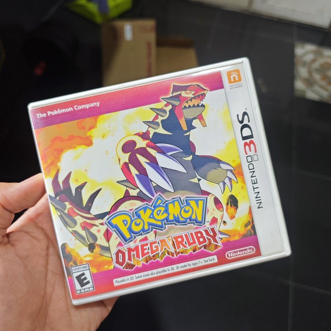 Pokemon Omega Ruby 3DS Game USA (First Print), Video Gaming, Video ...