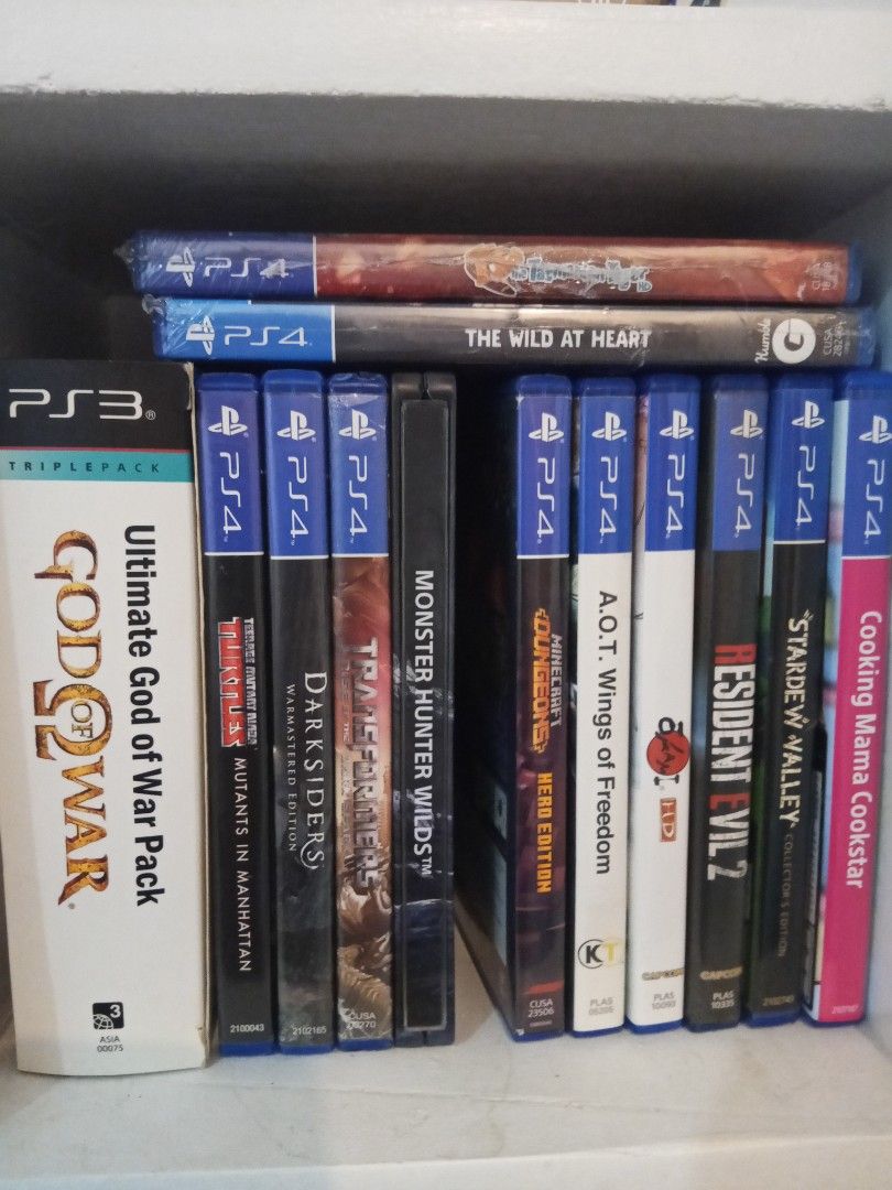 PS4 Game Collection, Video Gaming, Video Games, PlayStation on Carousell