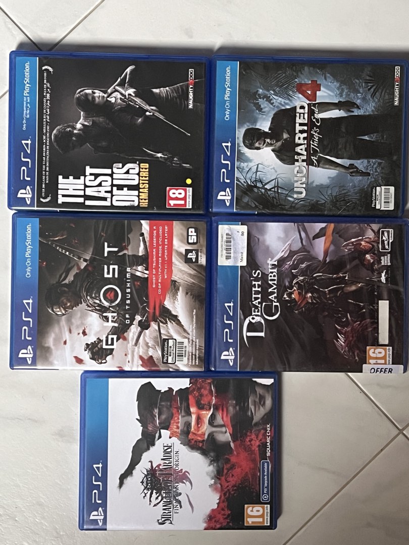 PS4 Games, Video Gaming, Video Games, PlayStation on Carousell